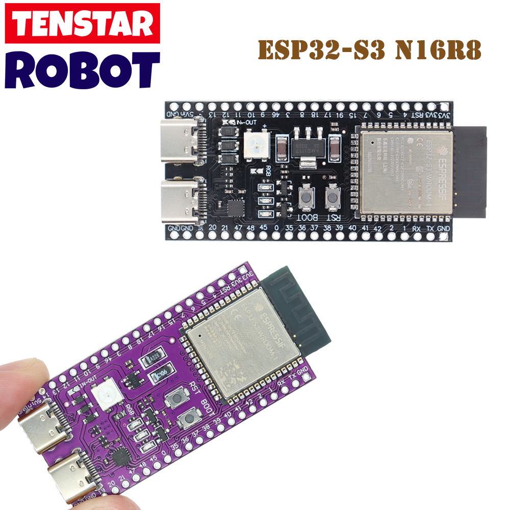 ESP32 / ESP32-C3 / ESP32-S3 Dual Type-C Development Board CORE Board ESP32-C3-DevKitM-1 ESP32-C3 ...