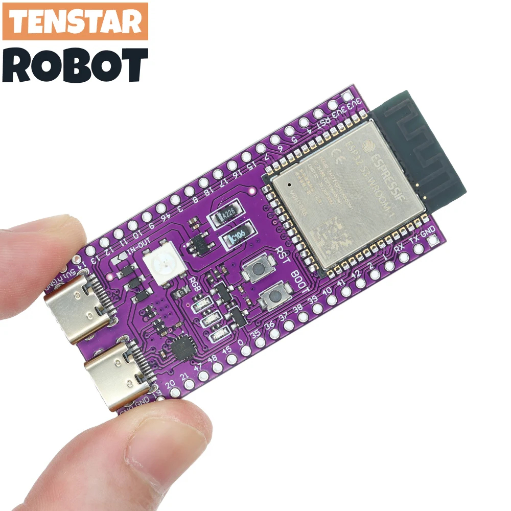 Esp32 Esp32 C3 Esp32 S3 Dual Type C Development Board Core Board Esp32 C3 Devkitm 1 Esp32 C3