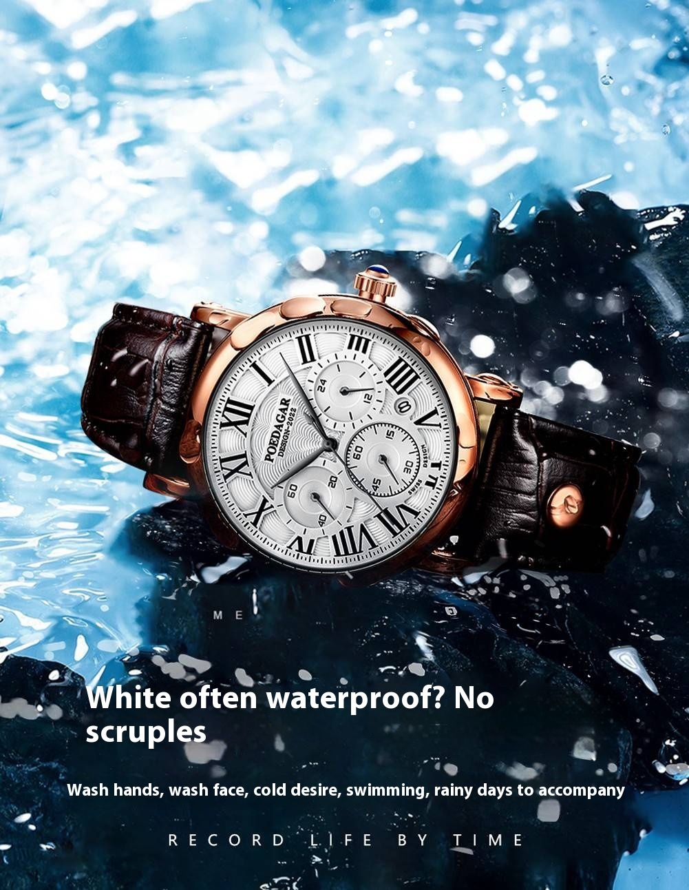 Multifunctional High-End Men's Watch Ultra-Thin Men's Waterproof Watch ...