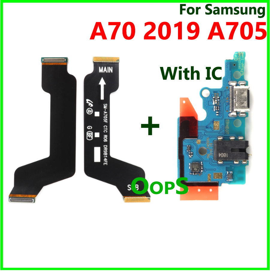 Fast IC Charger Charging Main Board Flex For Samsung A70 A705 LCD ...