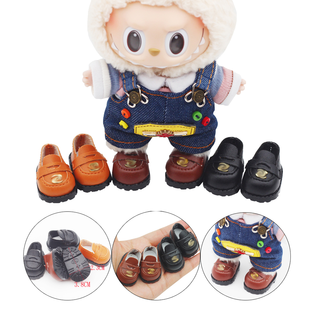 15cm 17cm Labubu shoes baby three cute bunny Labubu V1 V2 have a seat ...