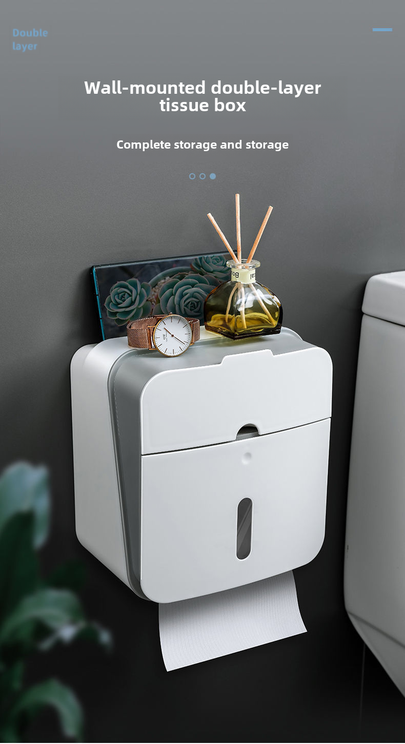 Toilet Tissue Box Paper Roll Paper Box Perforated Toilet Paper Box ...