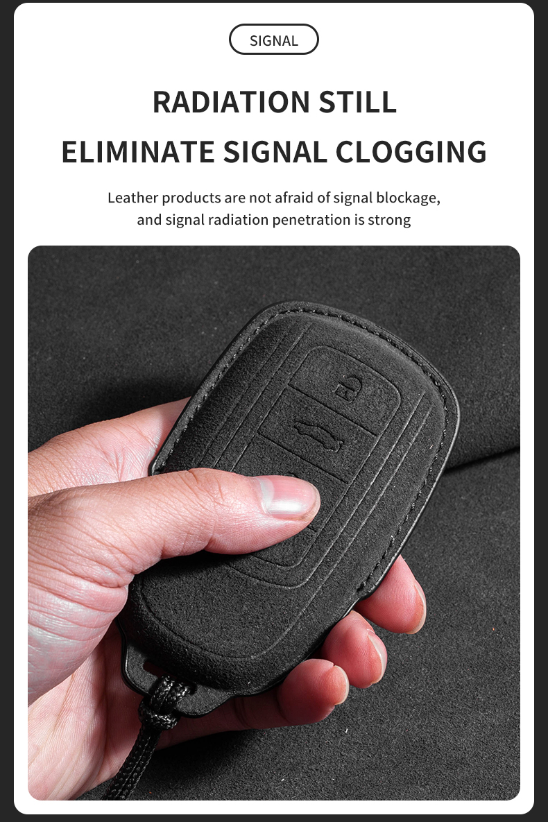 Leather Key case Key Protector Cover For Chery Omoda 5 E5 Tiggo 8 Pro ...