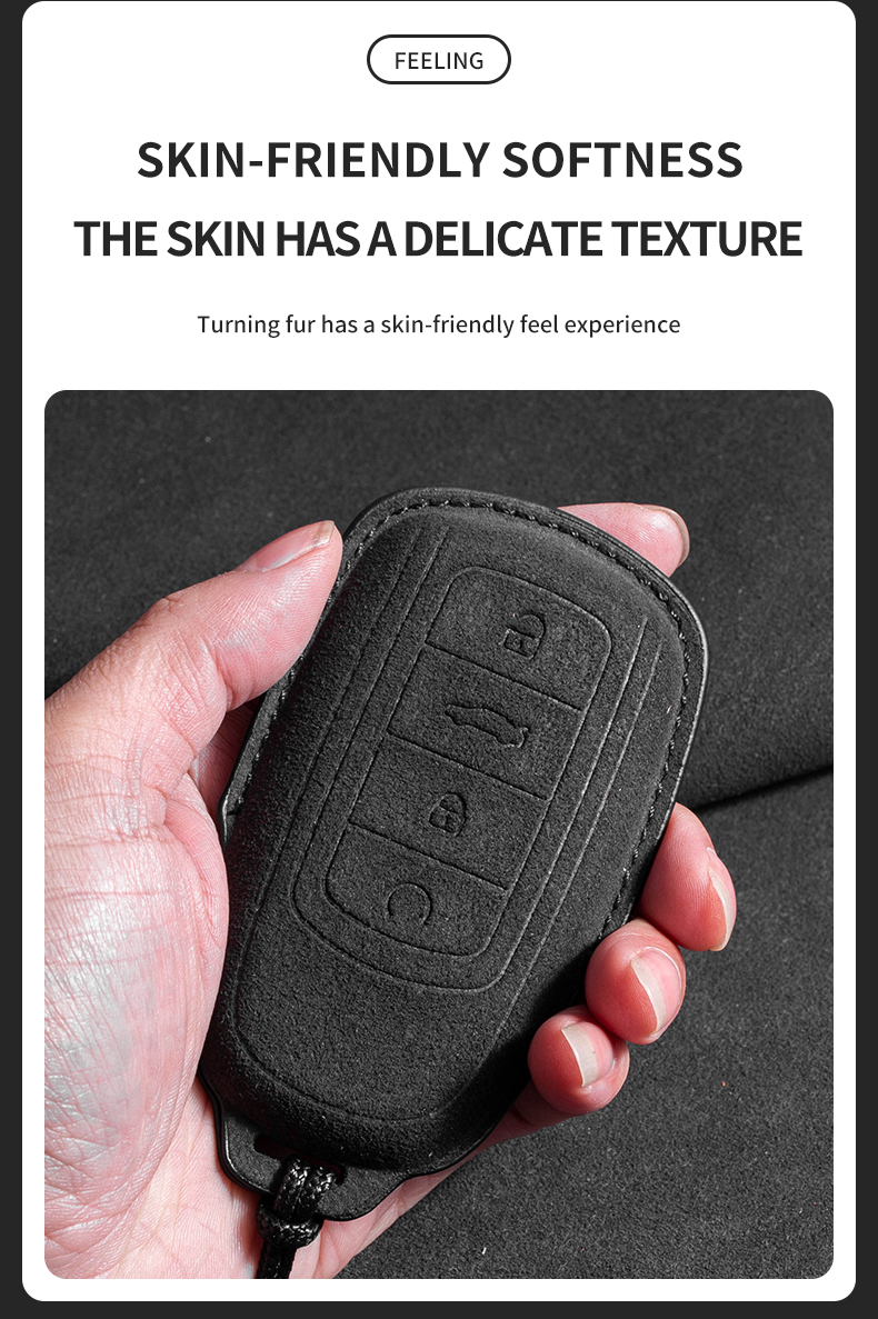 Leather Key case Key Protector Cover For Chery Omoda 5 E5 Tiggo 8 Pro ...