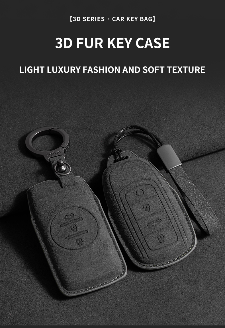 Leather Key case Key Protector Cover For Chery Omoda 5 E5 Tiggo 8 Pro ...