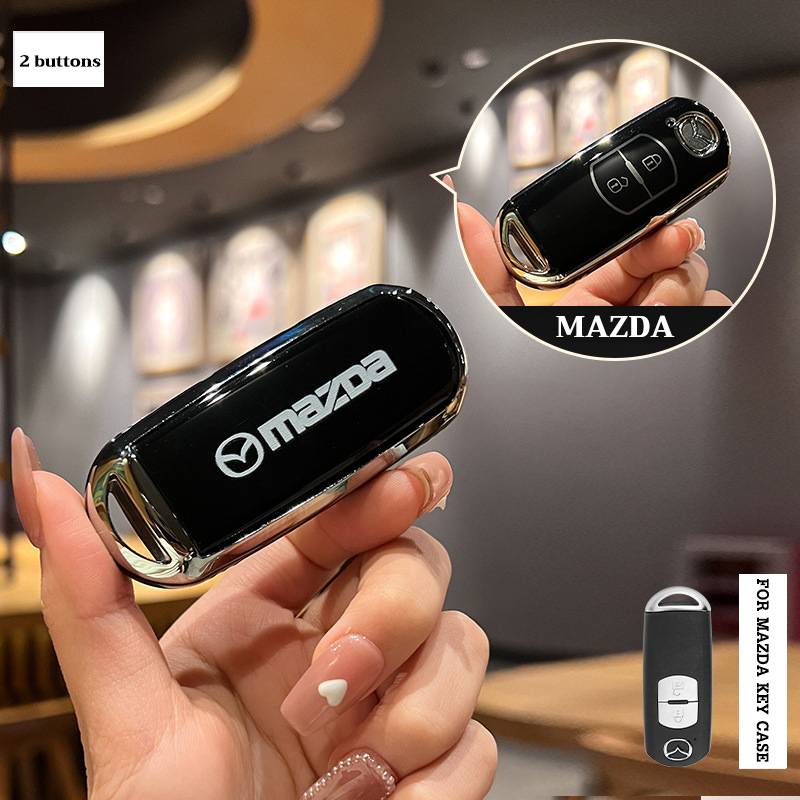 New Design 2/3 Buttons TUP Car Key Cover Suitable For Mazda 2/3/CX-3/CX ...