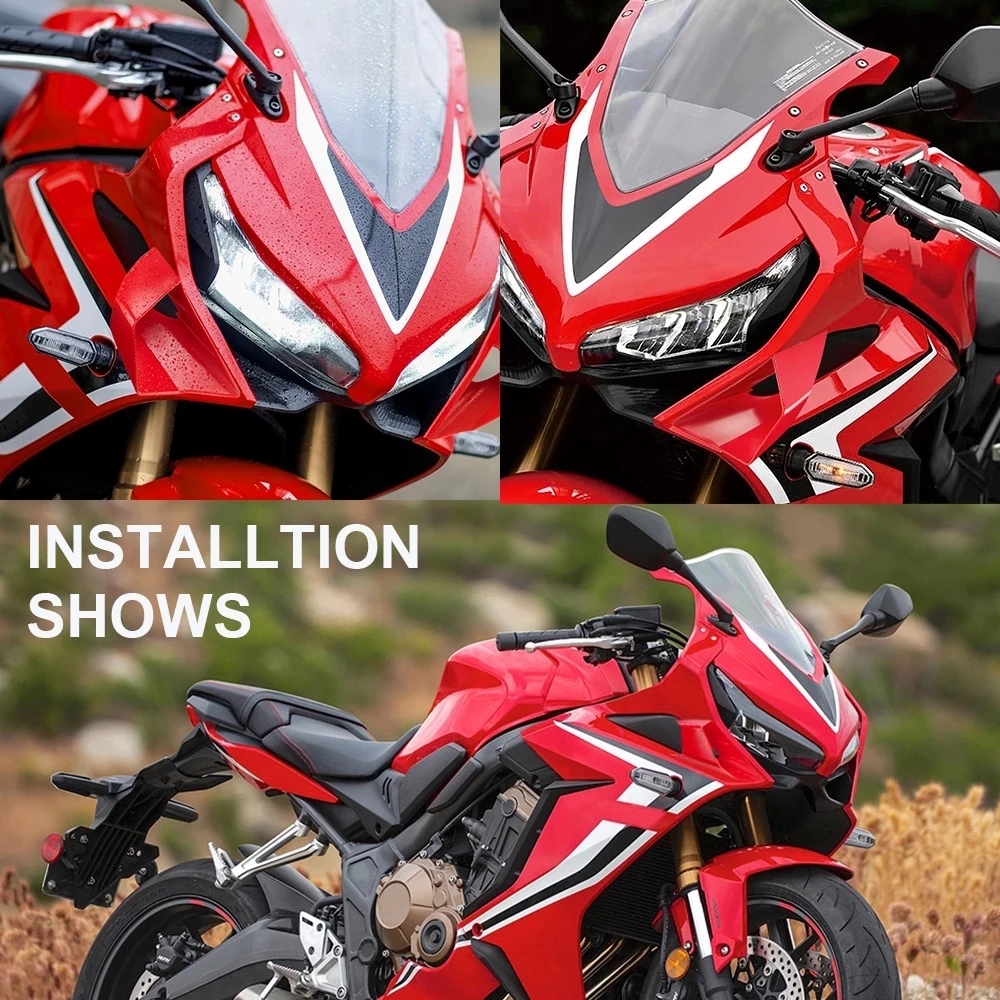 Fairing Winglets For Honda CBR650R CBR 650R 2019-2024 Motorcycle Fin ...