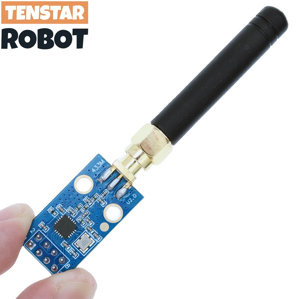 CC1101 433MHz Wireless Module With SMA Antenna Wireless Transceiver ...