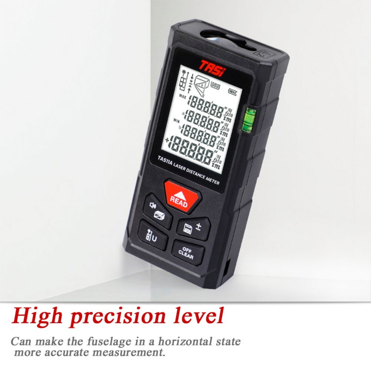 Laser Rangefinder 40/100M LCD Distance Meter Digital High Precision ...