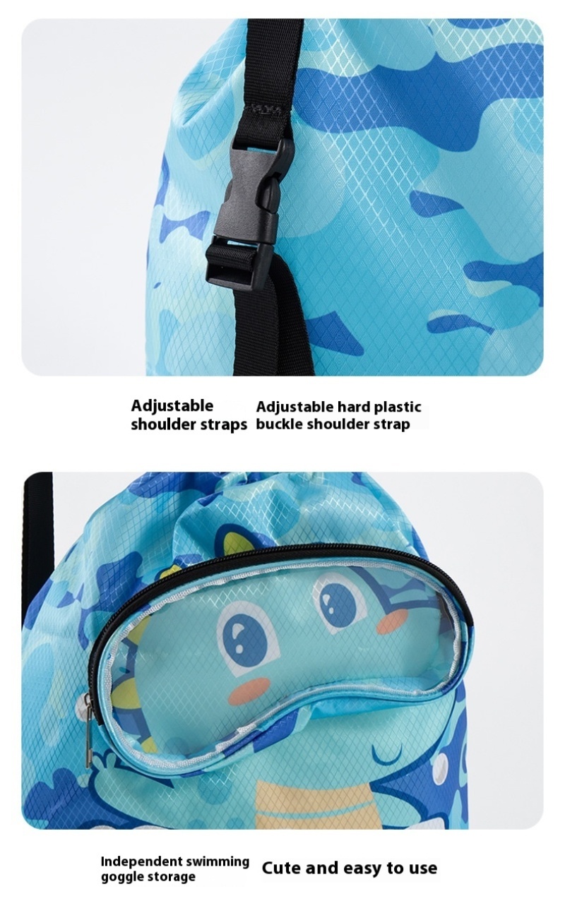 Kids Swim Backpack Waterproof Lightweight Dry Wet Bag Beach Outdoor for ...