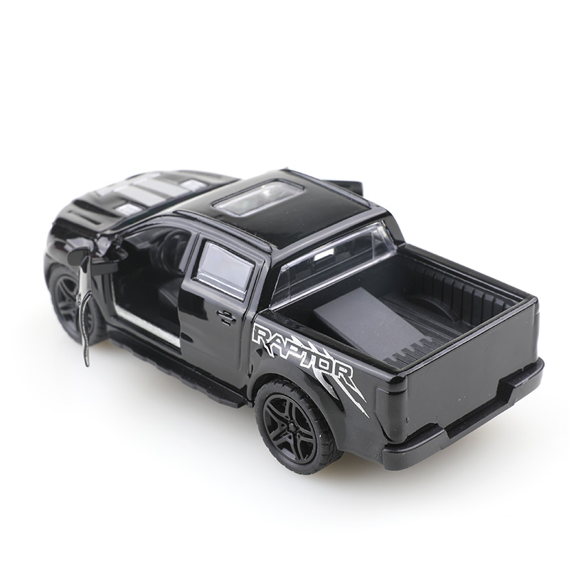 Pull Back Door Small Truck Simulation Alloy Model Children's Toy Car ...