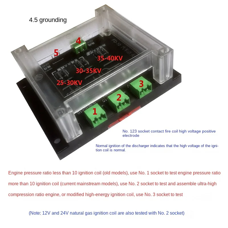 FD-10 Automobile Ignition Coil Flashover Performance Detector ...