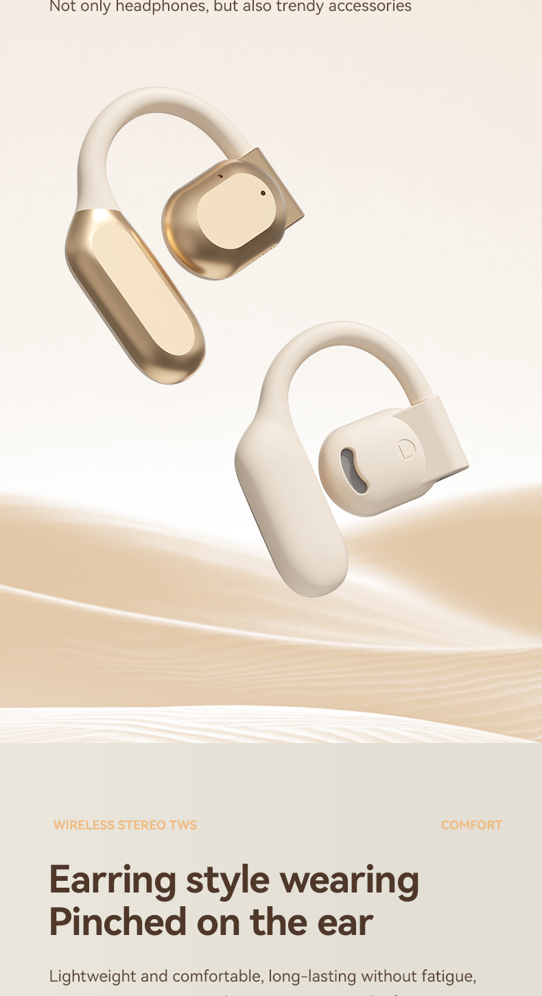 SPRISE M62 Clip-on-ear Bluetooth Earphone Wireless With LED Display/Mic ...