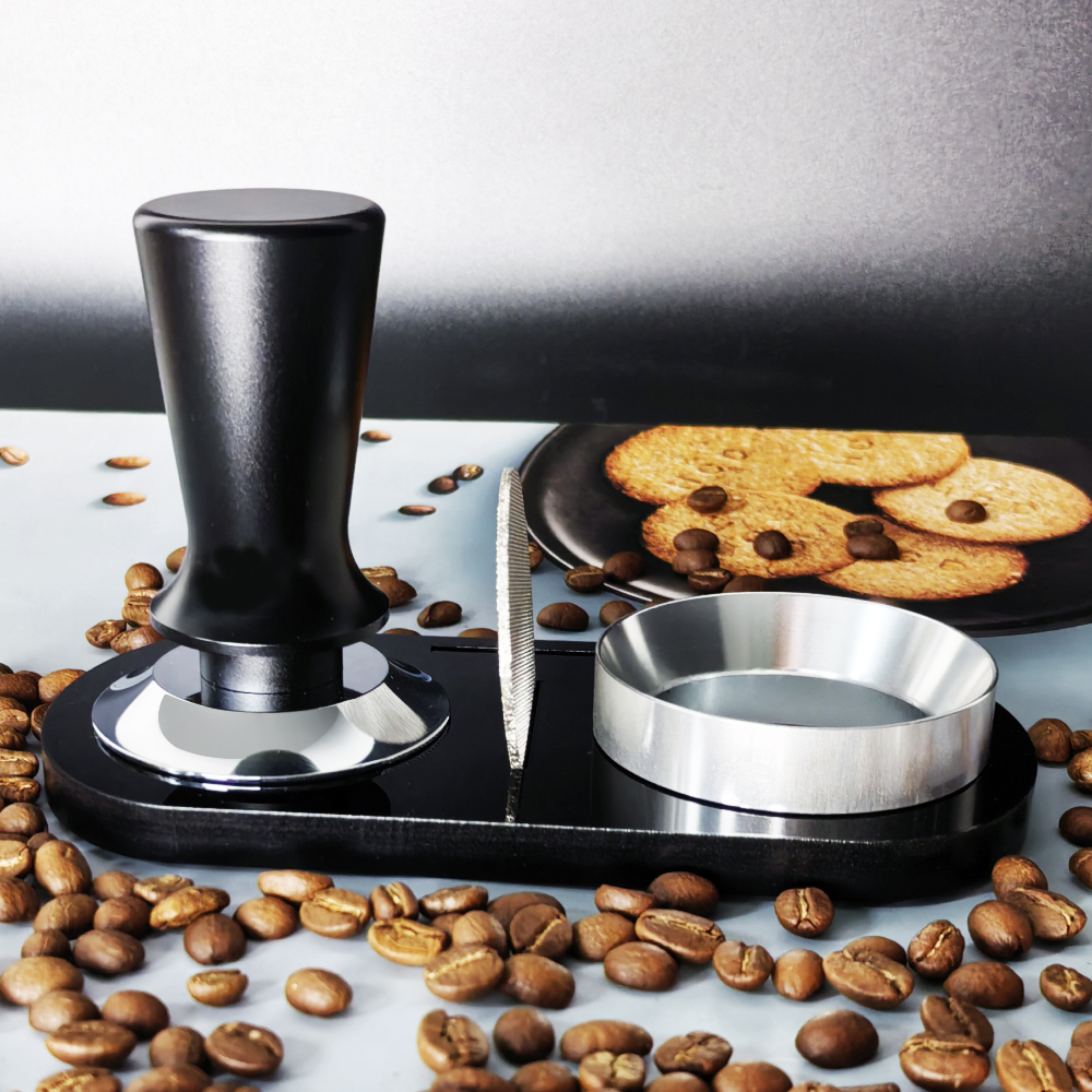 3Pcs Espresso Tamper 51/53/58mm Coffee Dosing Funnel Puck Screen with ...