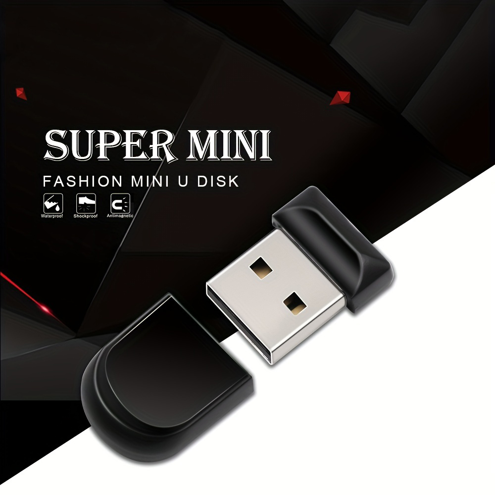 Super Mini Metal USB Flash Drive 64GB 32GB 16GB 8GB 4GB Memory Stick ...
