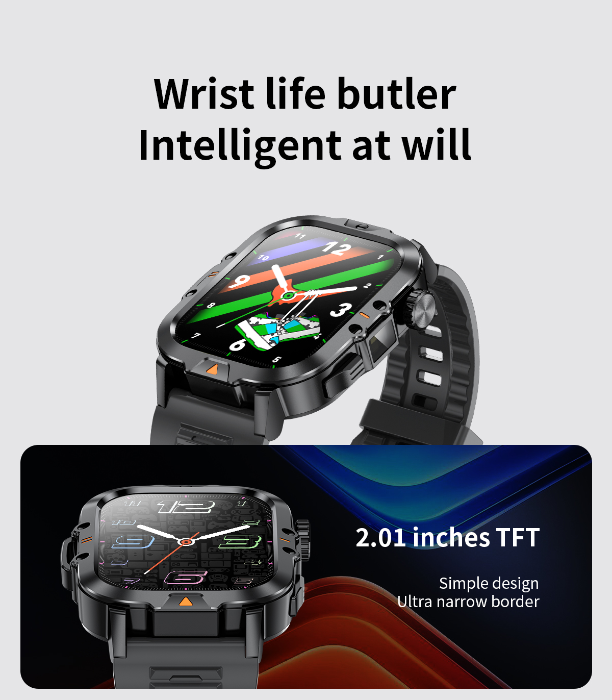 LIGE Jam Tangan Smart Watch for Men with Answer/Make Call 100+ Sports ...
