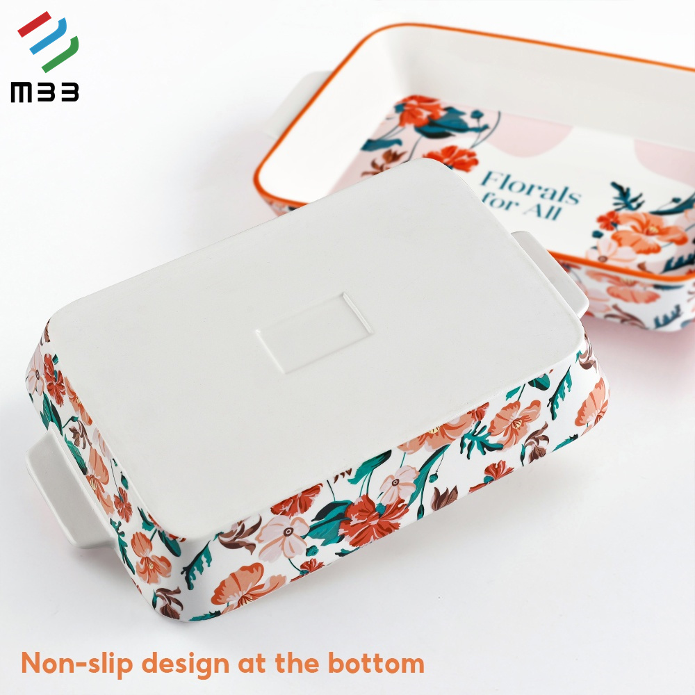 MBB 11"/13" Ceramic Baking Pan - Oven Safe, Perfect for Hari Raya Kuih ...