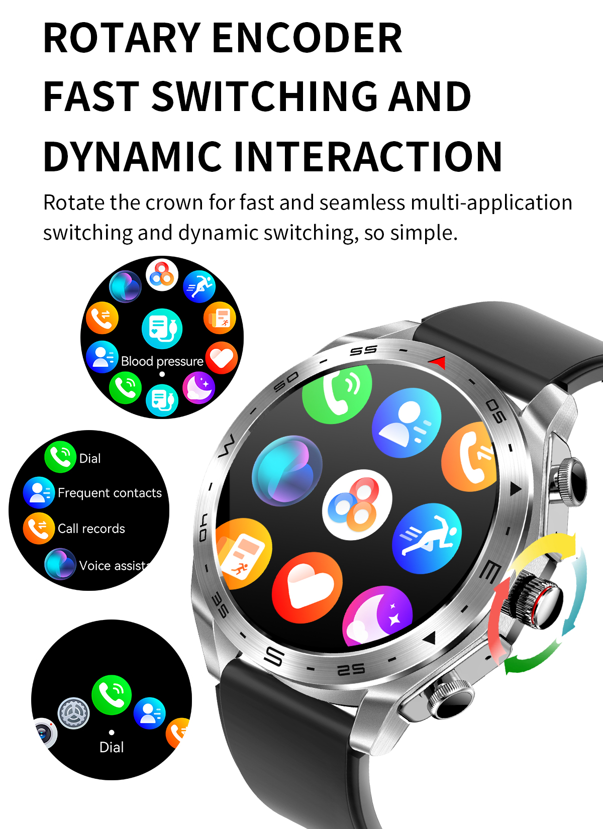 New Smartwatch TWS Bluetooth Headset Two-In-One 1.56HD Display IP67 ...