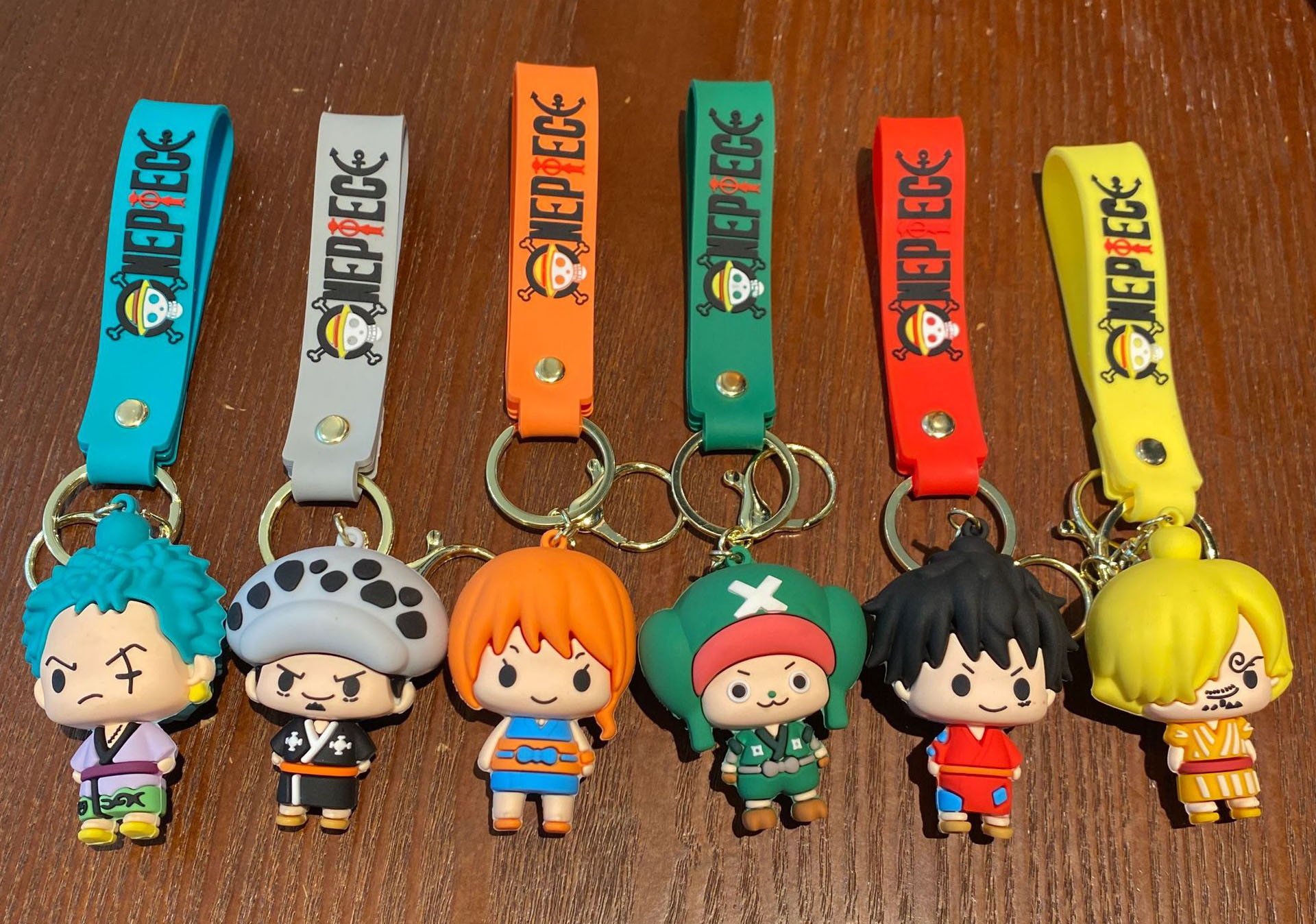 One Piece Keychain Luffy/Nami Keychain Pendant Backpack Decoration ...