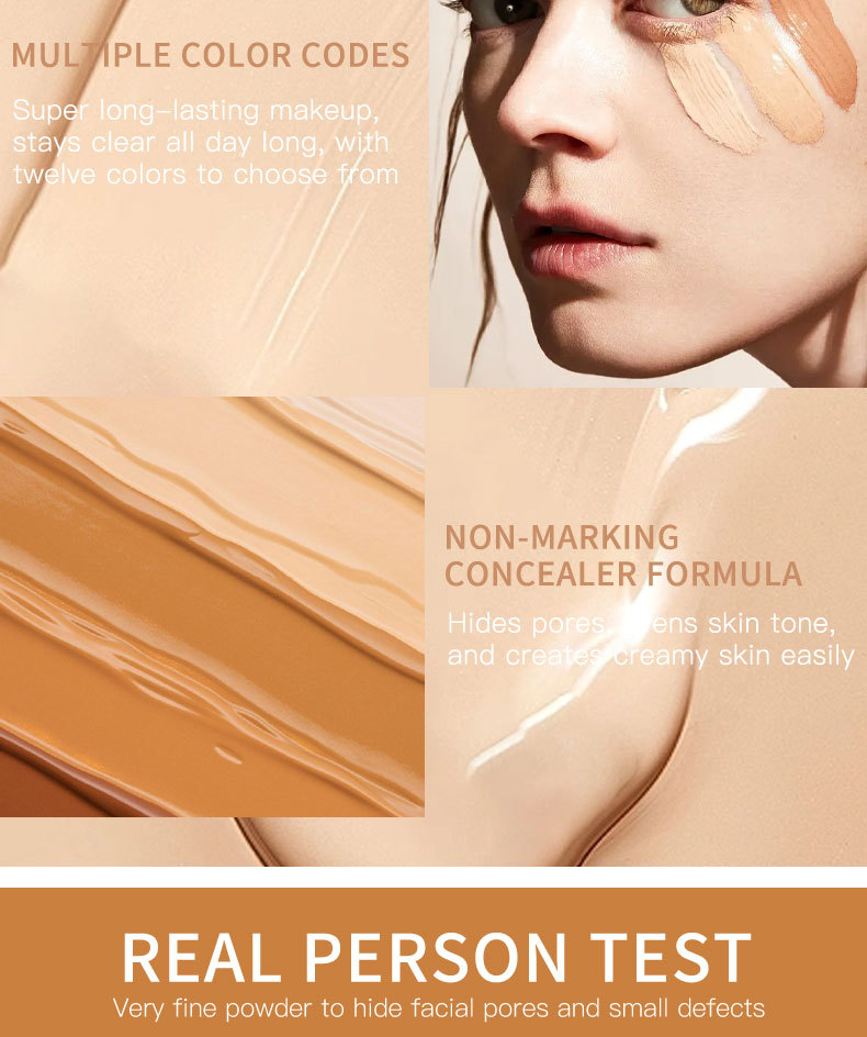 Long Lasting Breathable Matte Foundation Oil Control Invisible Pore ...