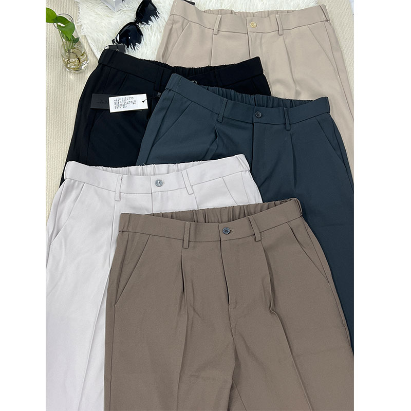 Edenstudio COD Korean Casual Slim Fit Straight Cut Khaki Formal Office ...