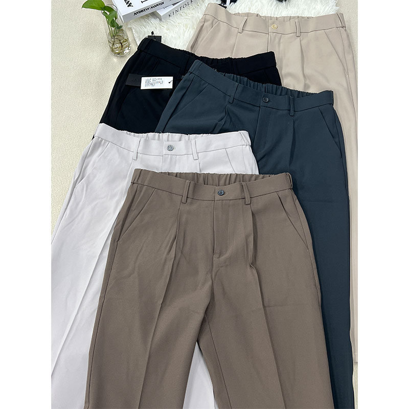 Edenstudio COD Korean Casual Slim Fit Straight Cut Khaki Formal Office ...