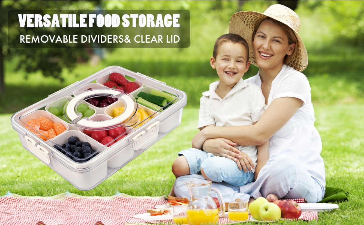 Refrigerator Storage Box Freezer Organization Snack Box Container ...