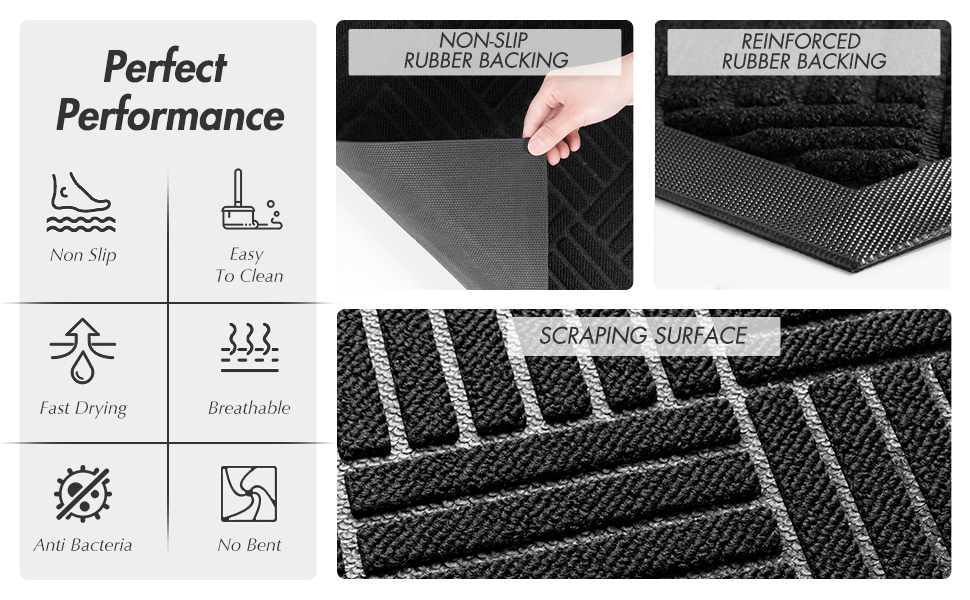 Door Mat Welcome Mat Outdoor Mat Anti Slip Floor Mat Front Door Mats ...