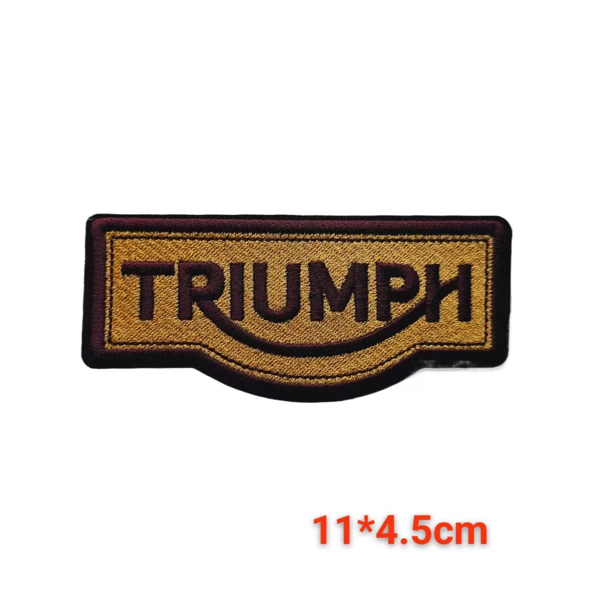 Customized Brand Logo Triumph Motorcycles Royal Enfield Embroidery ...