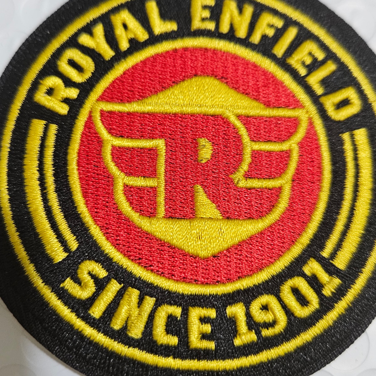 Customized Brand Logo Triumph Motorcycles Royal Enfield Embroidery ...