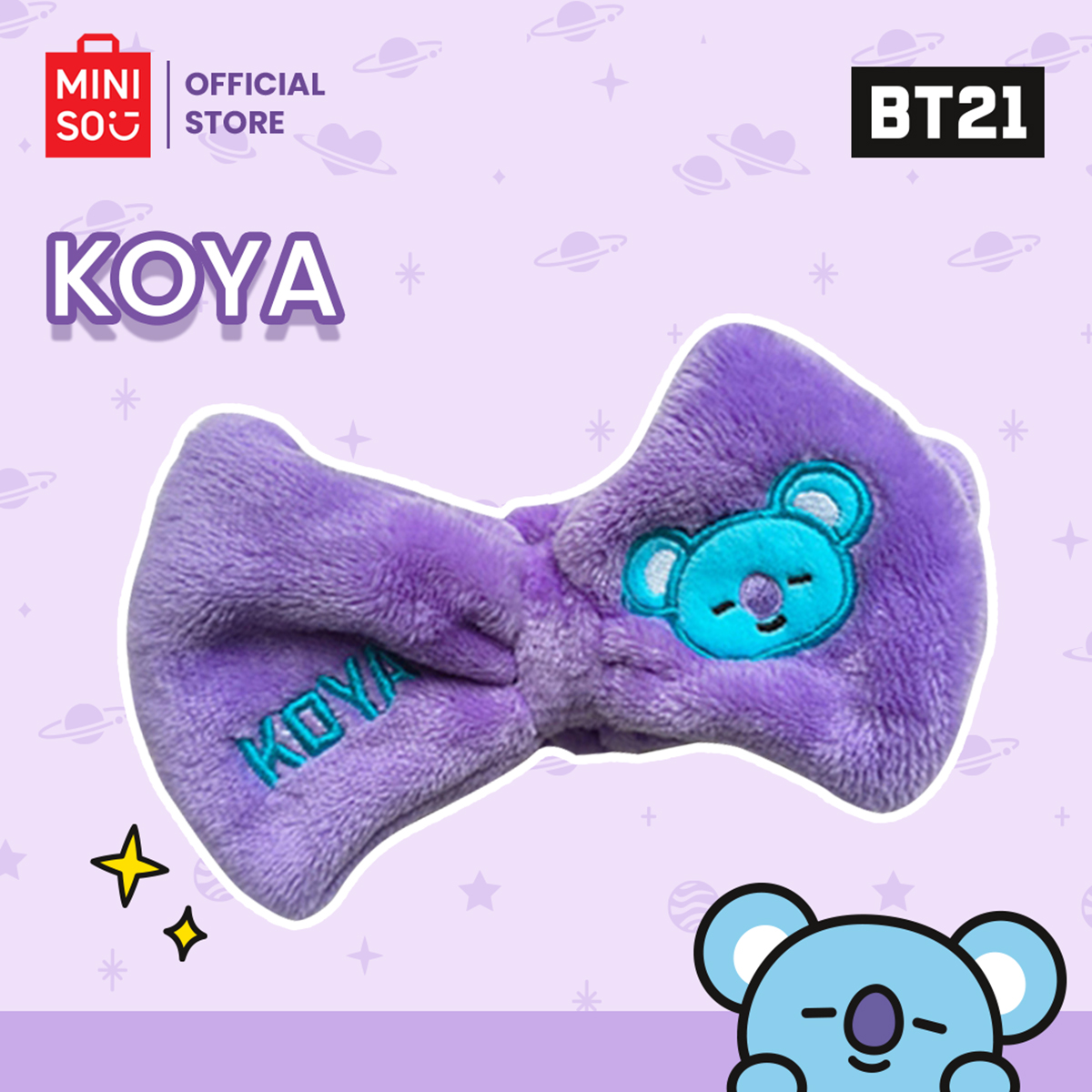 Miniso x BT21 Collection Headband Hair Accessories Headband for Women ...