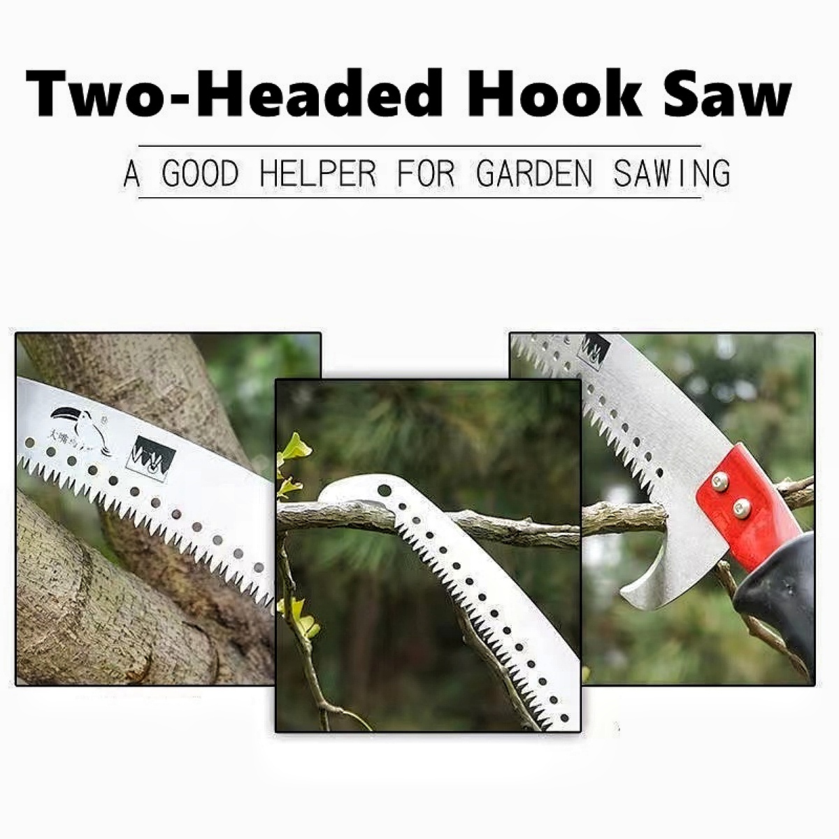 Tree pruning saw aluminum alloy telescopic pole aerial work tree ...