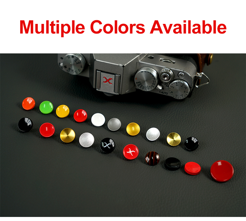 New Copper Concave Soft Shutter Release Button For Fujifilm Fuji XT20 X100F XT2 X100T XPRO2 ...