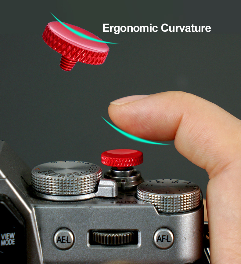 New Copper Concave Soft Shutter Release Button For Fujifilm Fuji XT20 X100F XT2 X100T XPRO2 ...