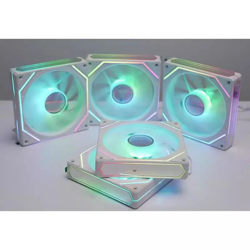 ICE Whale PRISM 6PRO ARGB CPU Fan 120mm 3-sided Infinite Mirror 5V 3PIN ...