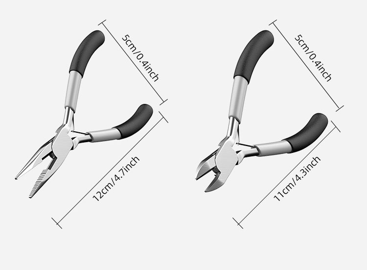5 inches mini pliers needle-nose pliers multi-function electrician ...