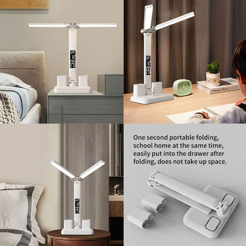 Adjustable Study Table Lamp Learning LED Desk Lamp USB Charging Light ...
