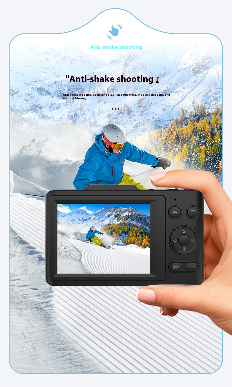 YMX H16 Digital Camera, FHD 4K 48MP Point and Shoot Digital Camera for ...