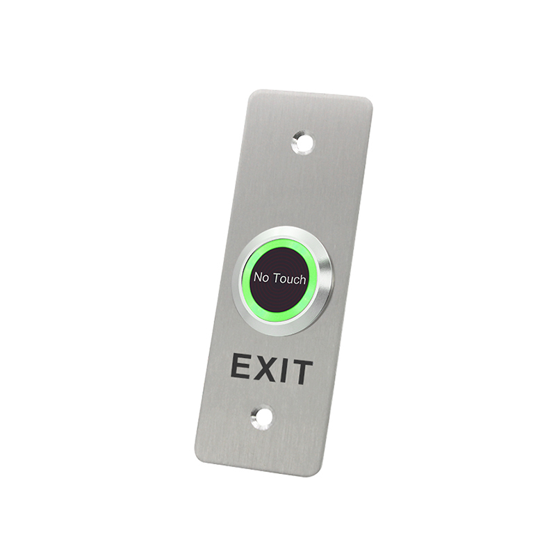 ANSI size no touch request to exit button metal door release button for ...