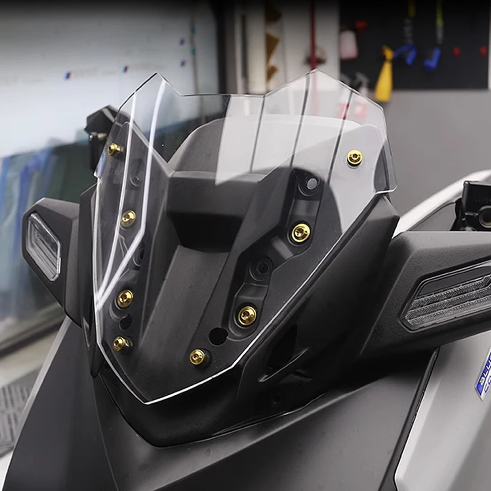 For YAMAHA XMAX300 X-MAX 300 XMAX V2 2023 2024 Motorcycle Sports Visor Windshield Windscreen ...