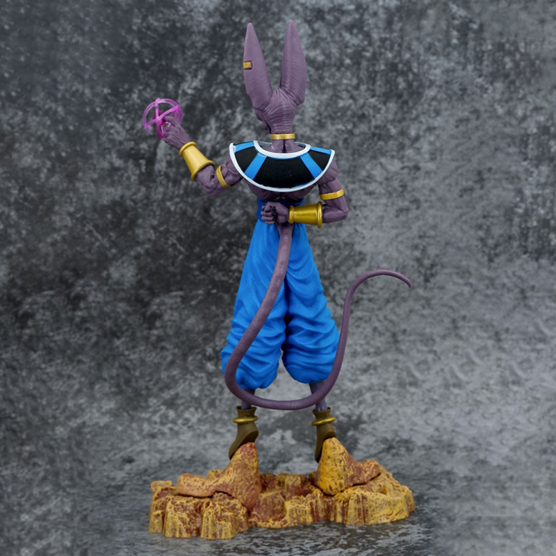 30cm Anime Dragon Ball Super Action Figure Beerus Gods of Destruction ...