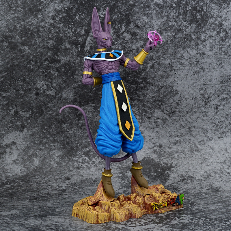 30cm Anime Dragon Ball Super Action Figure Beerus Gods of Destruction ...