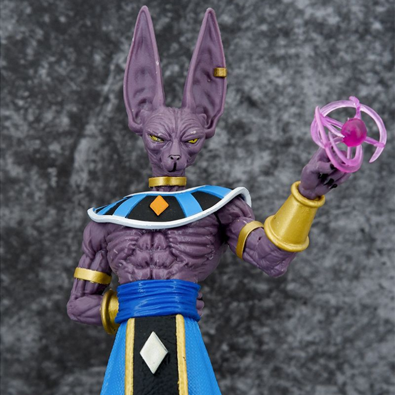 30cm Anime Dragon Ball Super Action Figure Beerus Gods of Destruction ...