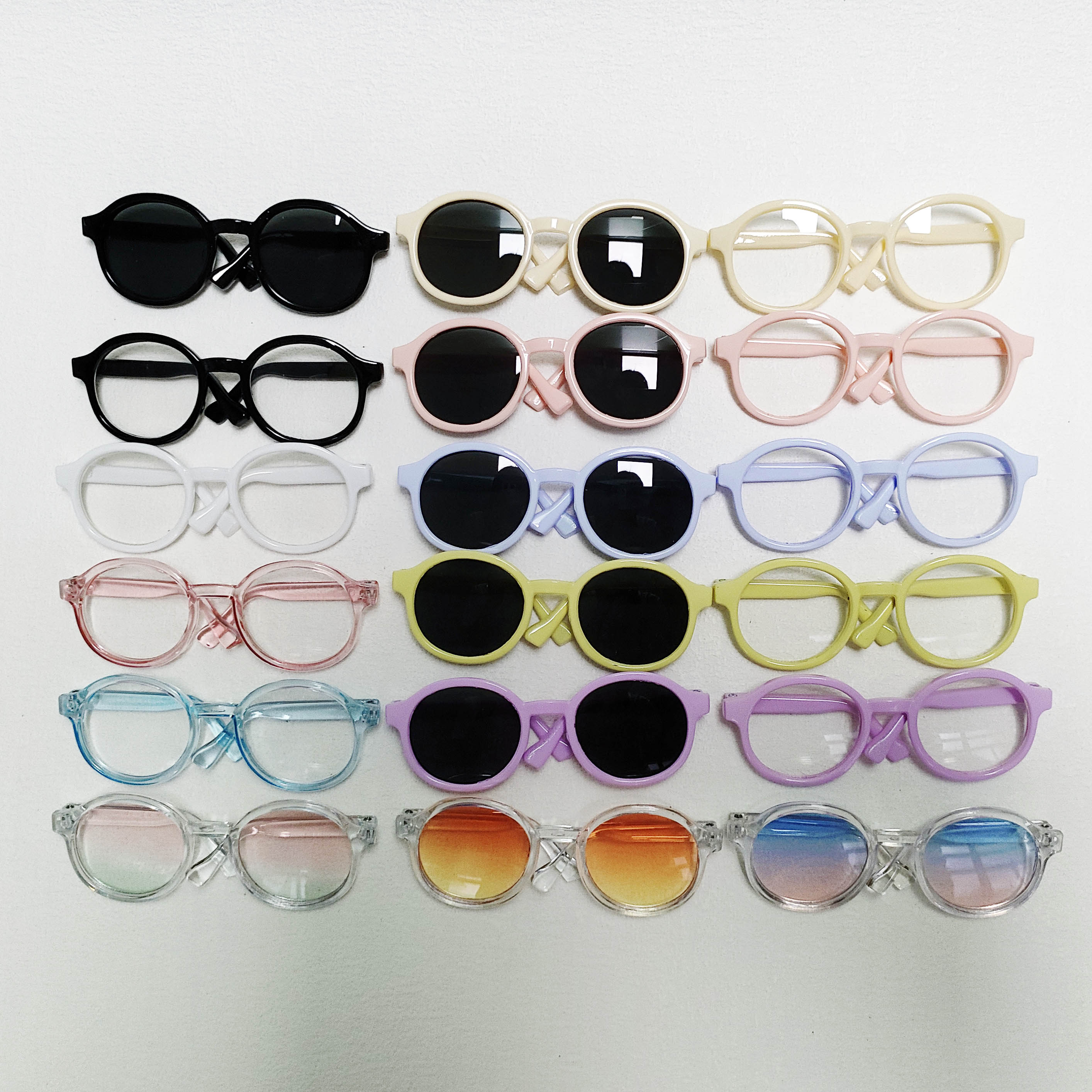 Doll Glasses(9cm length) for Crybaby & Baby Three Cute Bunny ...