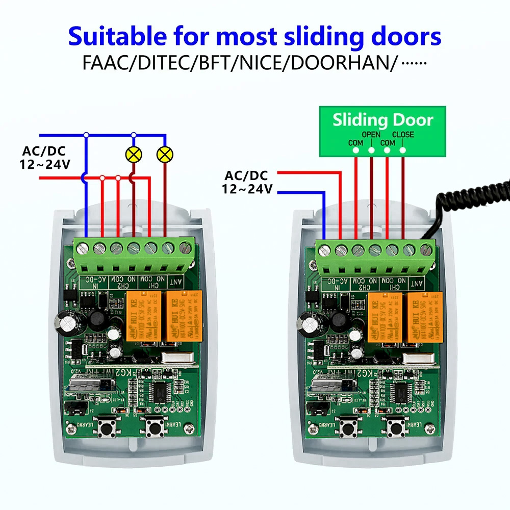 Tuya Smart Life Wifi Gate Opener Controller For SMC 5326 8dip Switch ...