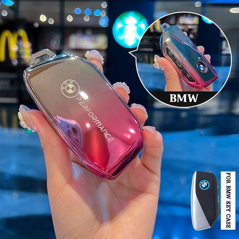 BMW iX/i Series New Premium TPU Car Remote Key Case For BMW M60/iX1/iX2 ...