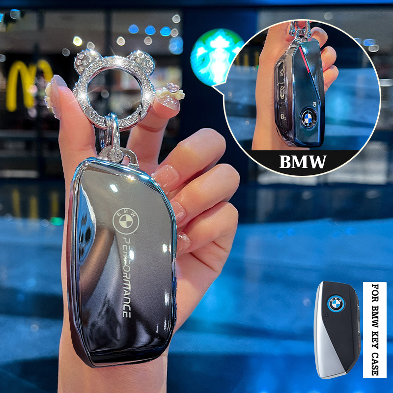 BMW iX/i Series New Premium TPU Car Remote Key Case For BMW M60/iX1/iX2 ...