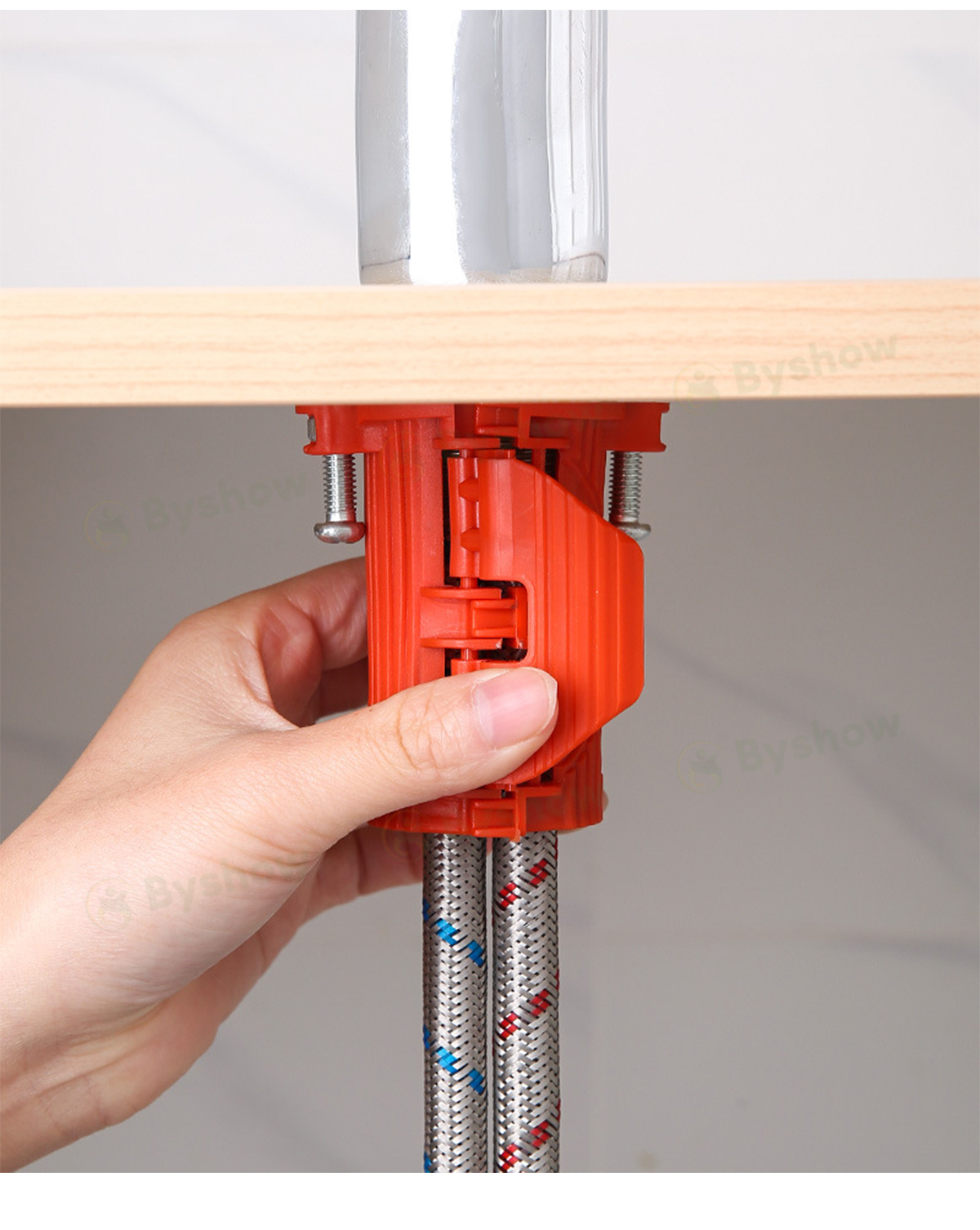 【Byshow】Malaysia In Stock Faucet Fixing Nut Locknut No punching Kitchen ...