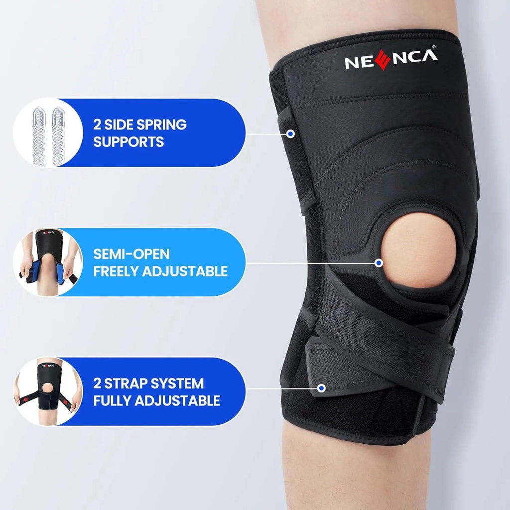 NEENCA Knee Braces for Knee Pain Relief,with Side Stabilizers for ...