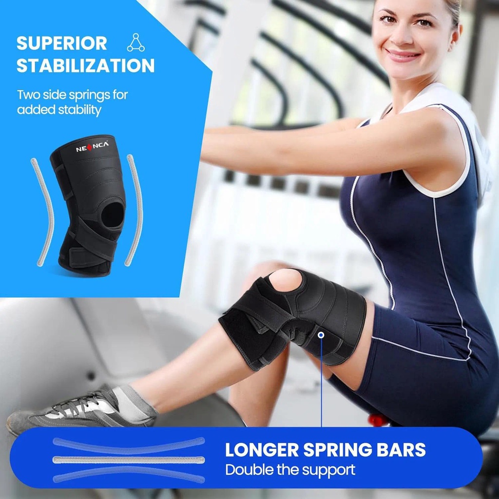 NEENCA Knee Braces for Knee Pain Relief,with Side Stabilizers for ...